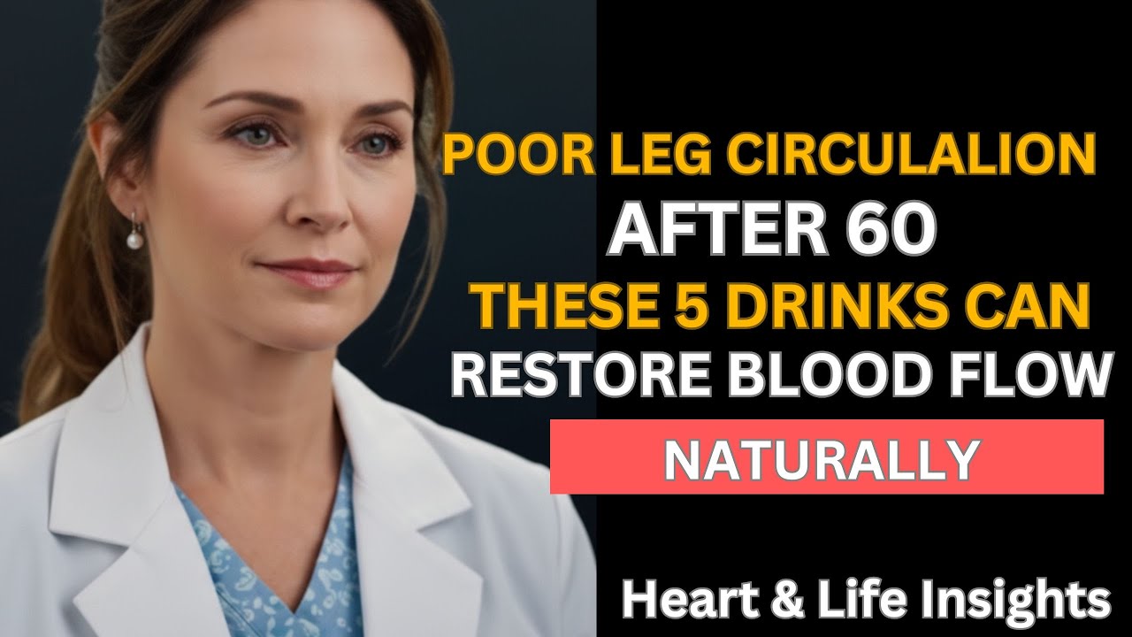 Poor Leg Circulation After 60? These 5 Drinks Can Restore Blood Flow ...