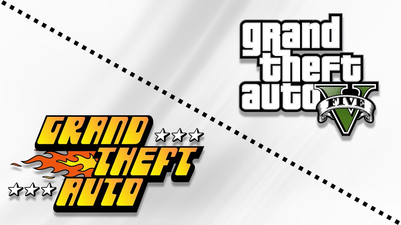 Grand Theft Auto's Logo Evolution (1997-2023) - YouTube