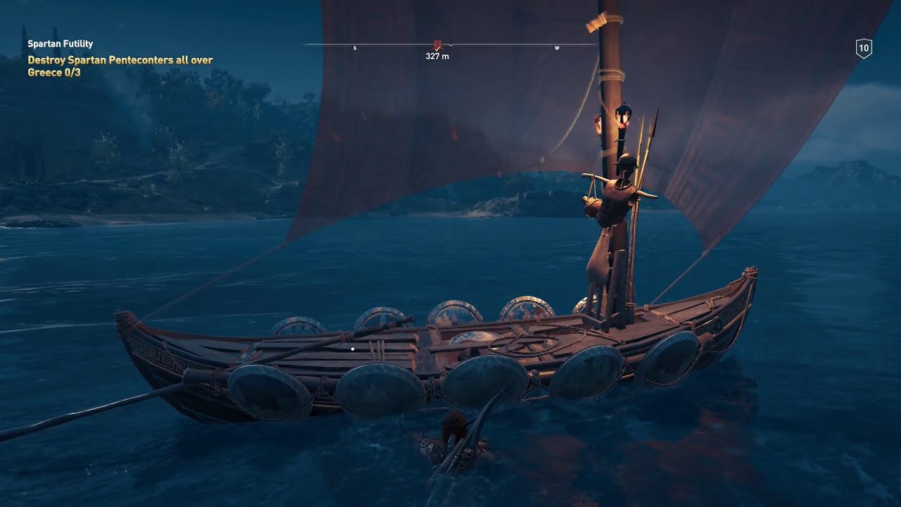 Assassin's Creed Odyssey - Floating glitch - YouTube