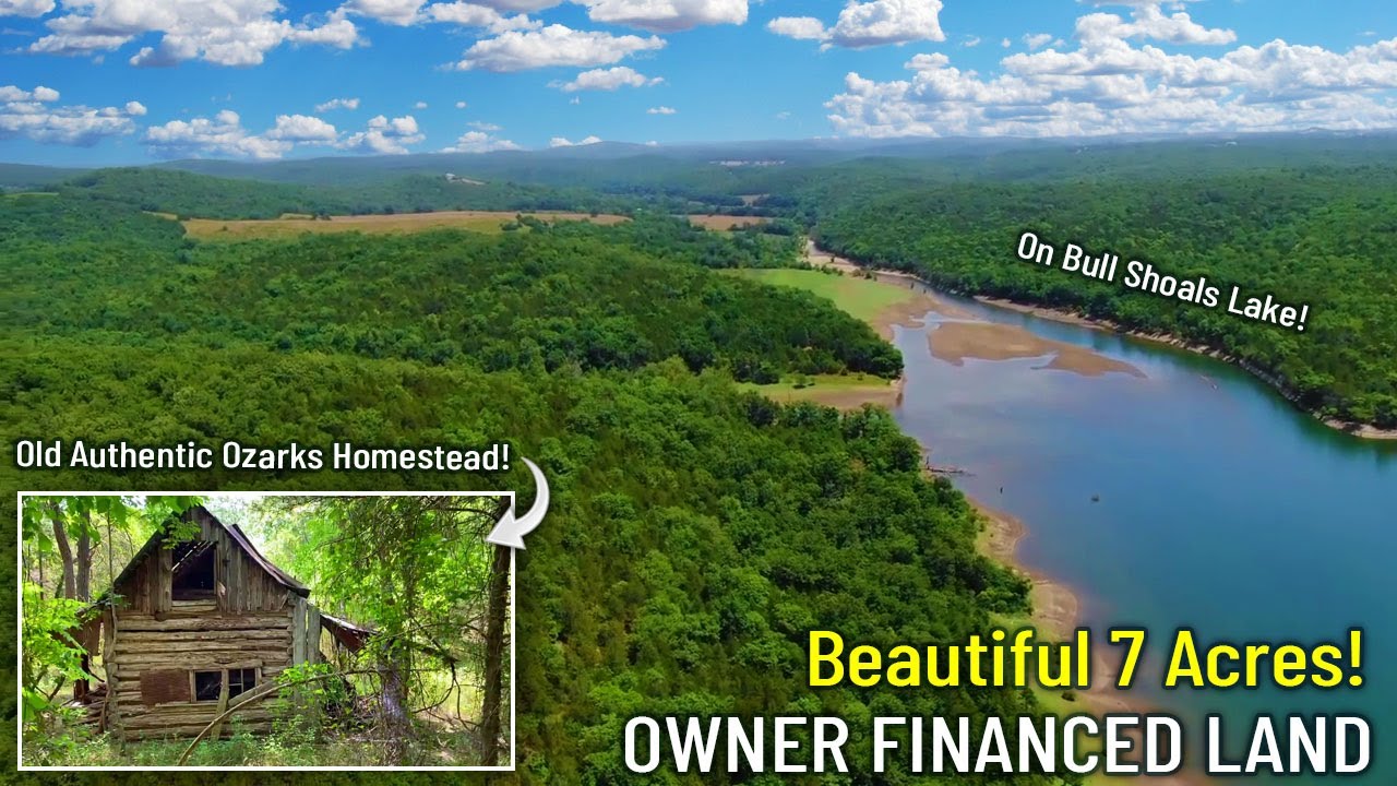 Original Log Homestead & 7 Acres - Owner Financed at the LAKE in Ozarks ...