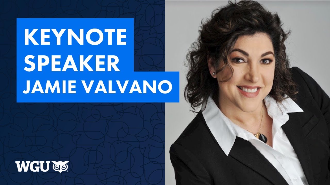 Keynote Speaker Jamie Valvano - WGU 2025 Louisville Commencement - YouTube