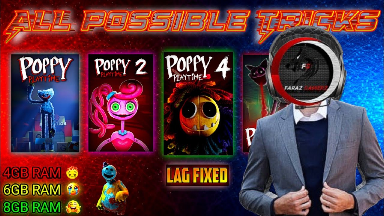 POPPY PLAYTIME CHAPTER 4 MOBILE – 100% LAG FIX! 🔥 (ALL METHODS TESTED ...