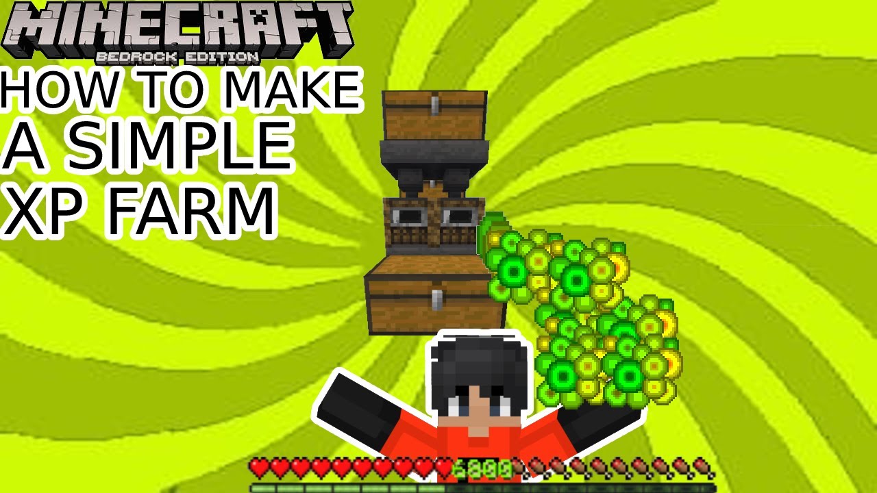 Minecraft Bedrock: Unlimited XP Farm Tutorial! lvl 30 in a minute ...