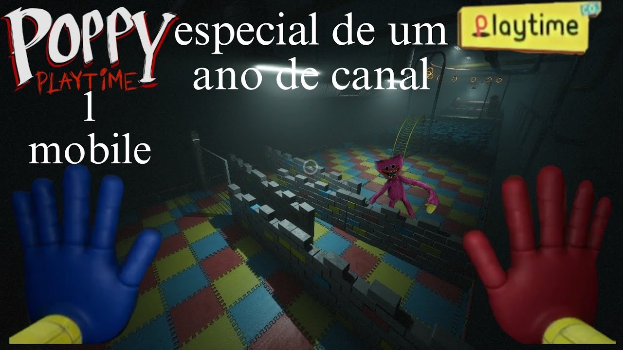joguei poppy playtime 1 especial de 1 ano de canal @Mob_Entertainment ...