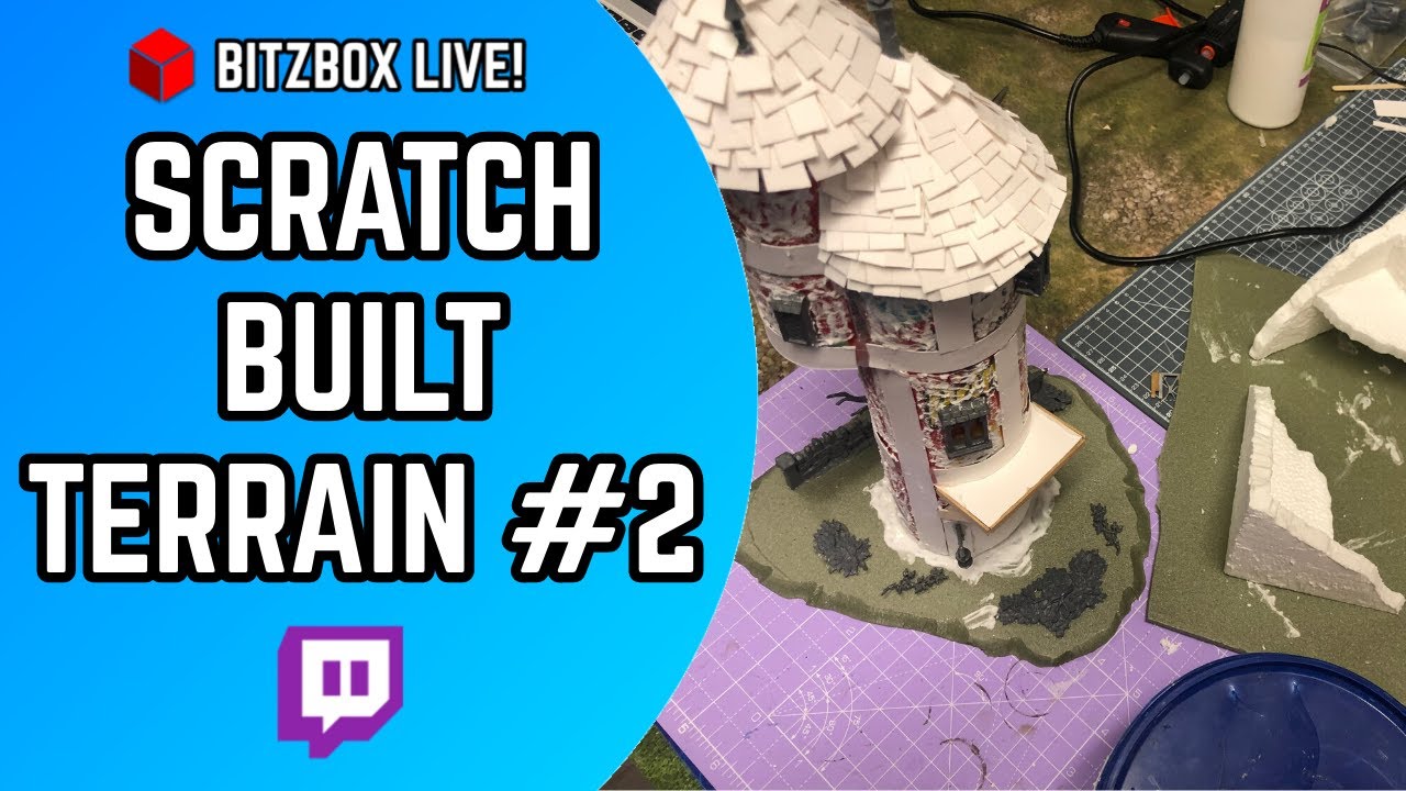Bitzbox Live! Building Terrain From Scratch #2 - YouTube