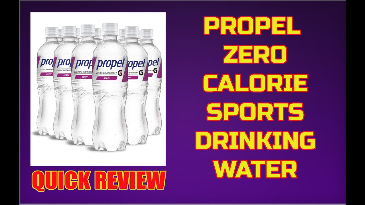 Propel Berry, Zero Calorie Sports Drinking Water with Electrolytes ...