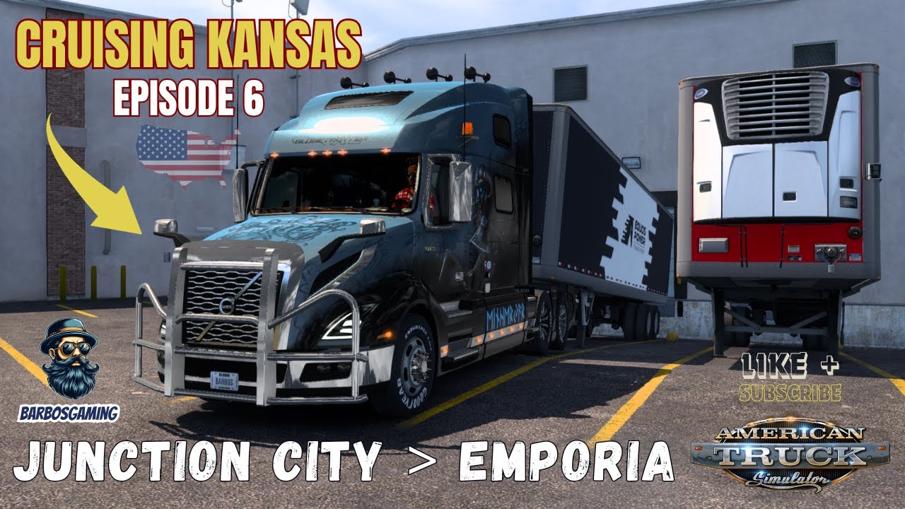Cruising Kansas DLC in ATS 1.49 Episode 6 | American Truck Simulator ...