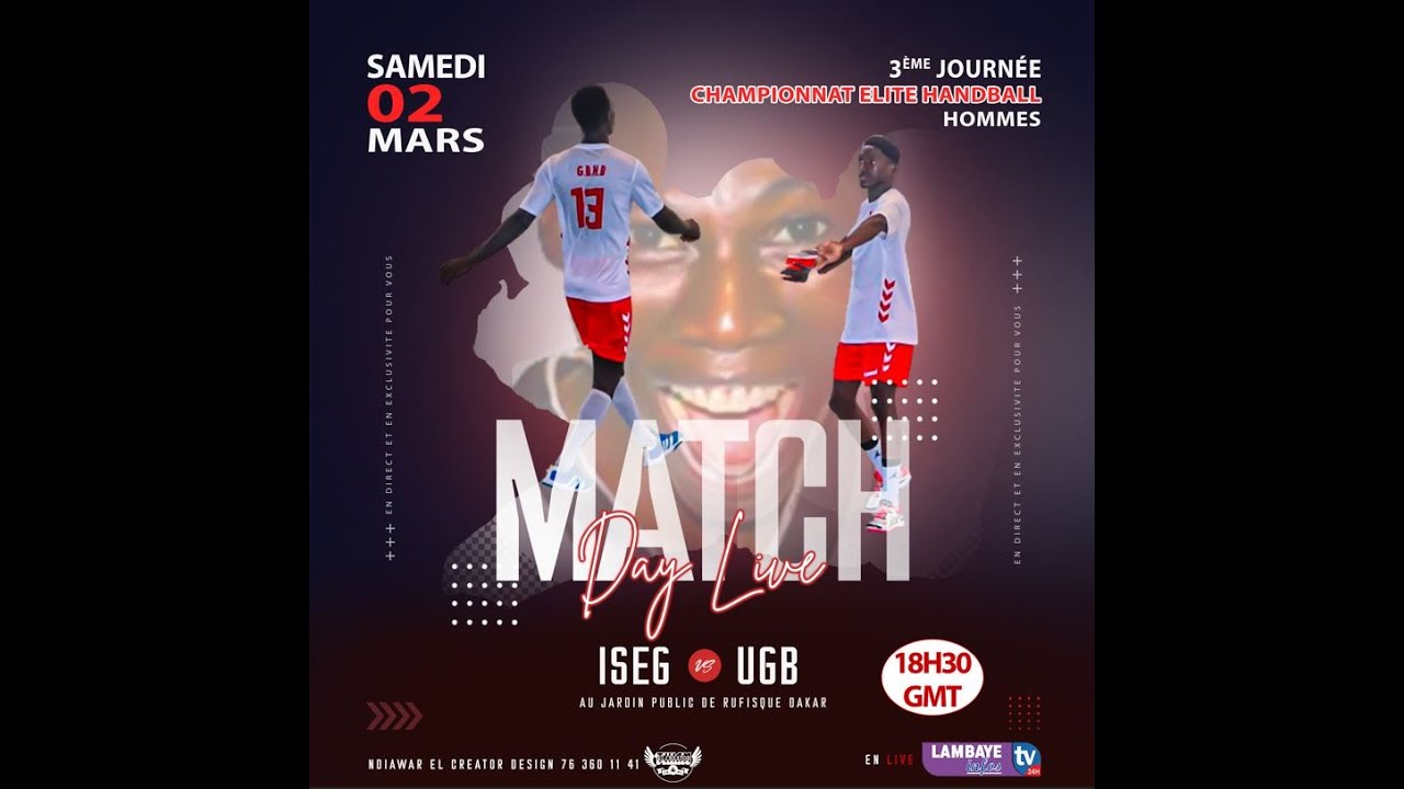 🛑🇸🇳 Championnat National Elite Handball Hommes - YouTube