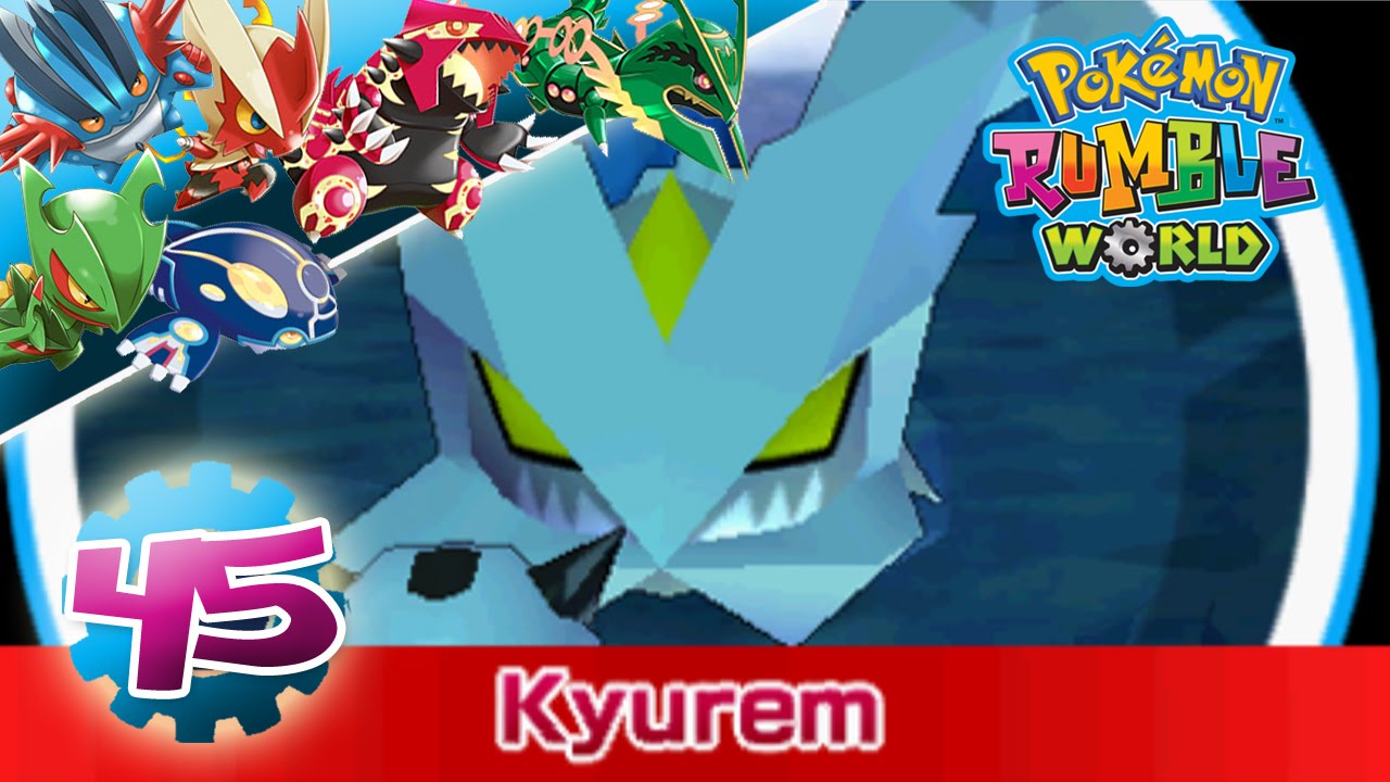 POKÉMON RUMBLE WORLD Épisode #45 CAPTURE D'UN ENORME POKEMON LEGENDAIRE ...