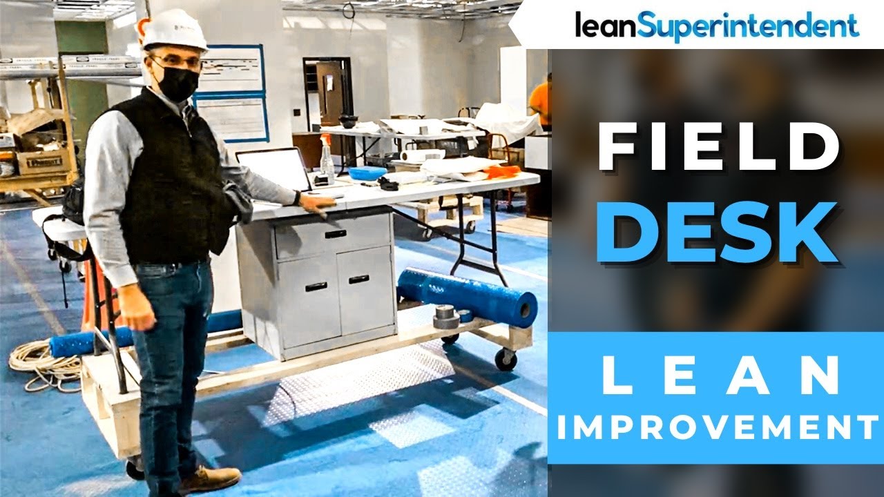 Super Cool Field Desk For Construction Site - YouTube