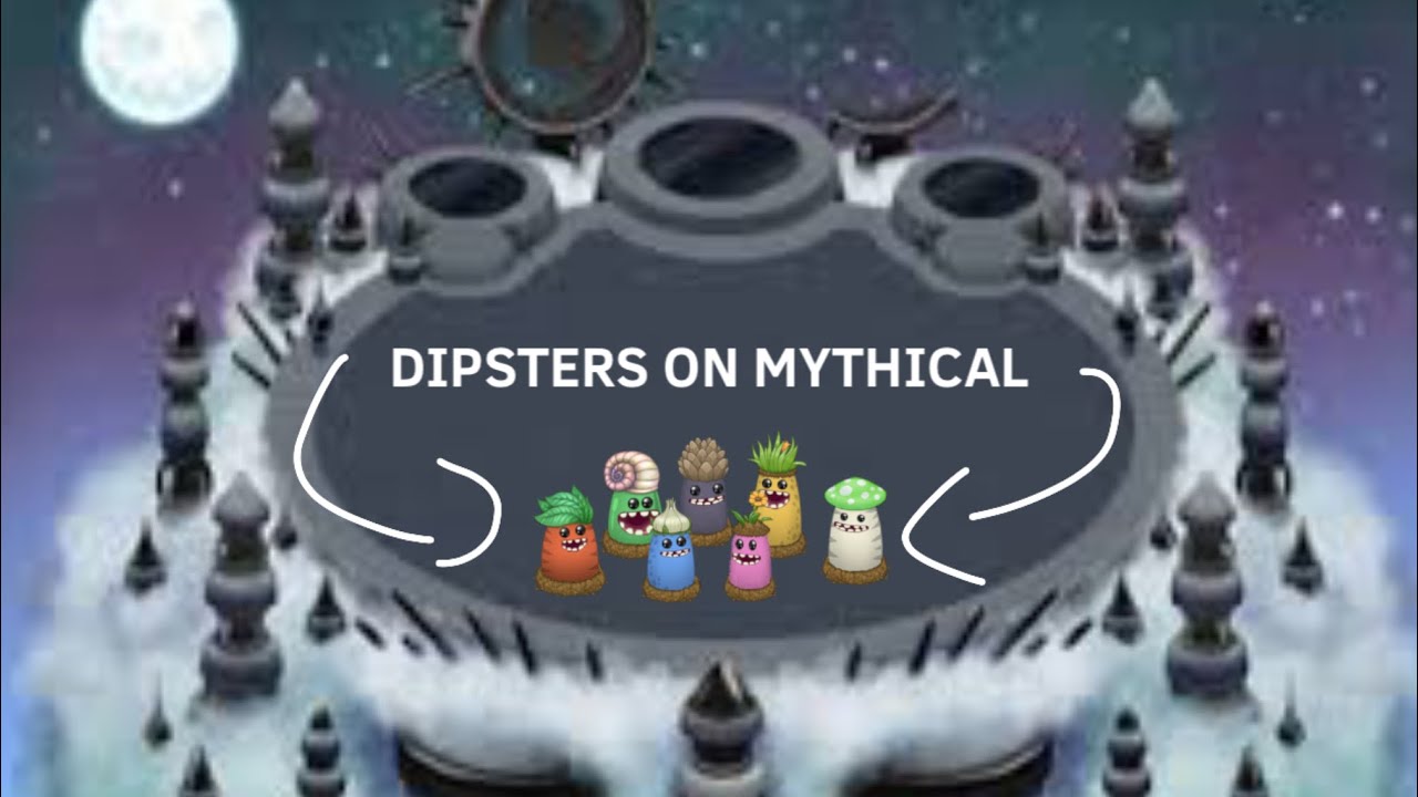 Dipsters On Mythical Island Fanmade Youtube