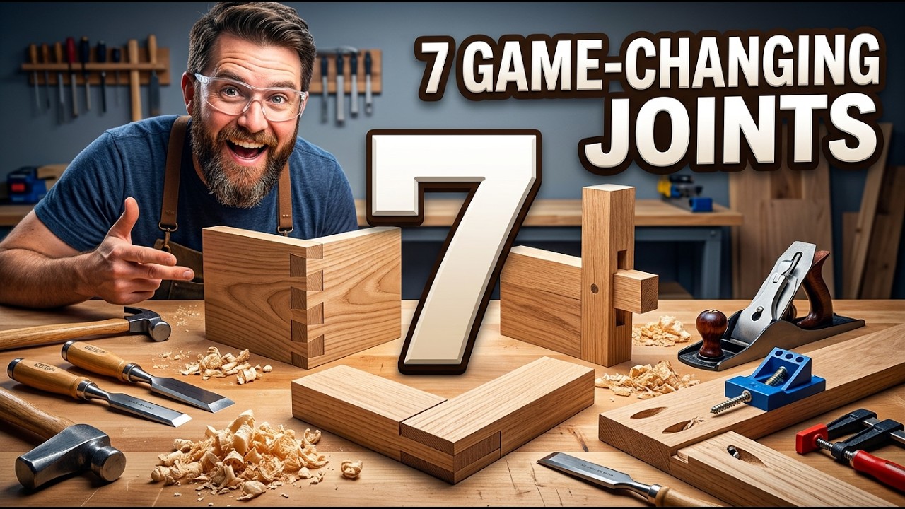 7 Woodworking Joints Every Beginner Should Master - YouTube