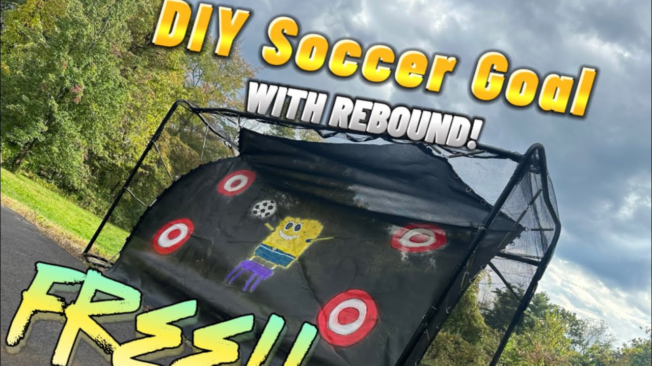 Strong DIY Soccer goal for free! - YouTube