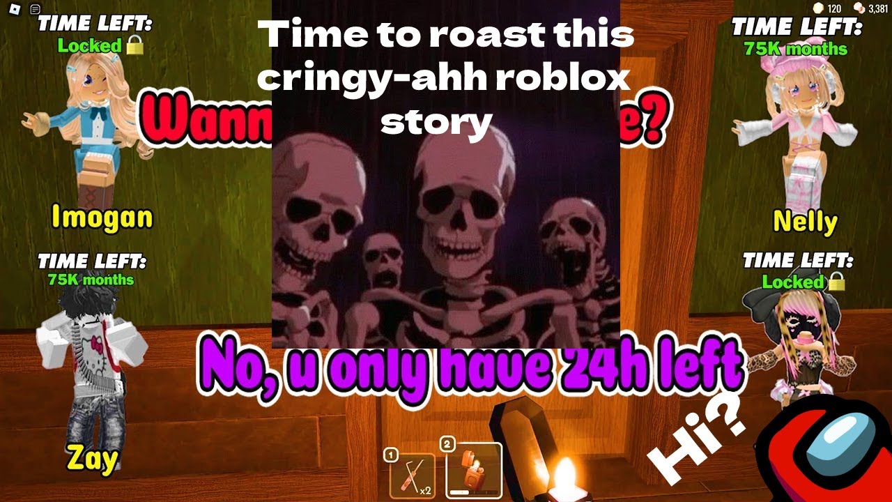 Roasting cringy a roblox story pt1 - YouTube