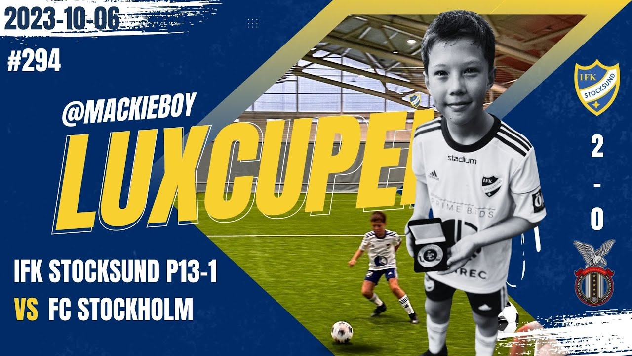 FC Stockholm vs IFK Stocksund P13-1 (0-2) LUXCUPEN 2023 - YouTube