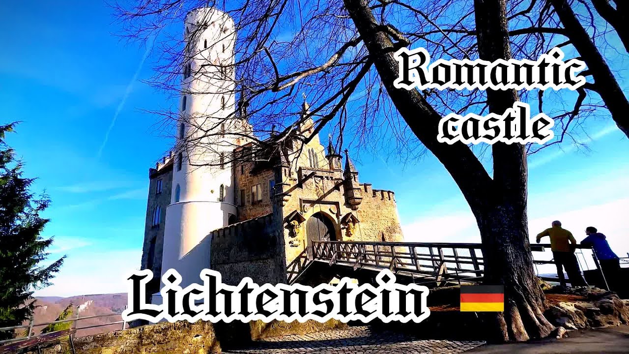 Romantic Castle Lichtenstein | Most Beautiful Medieval Neo-Gothic Castles | 4K - YouTube