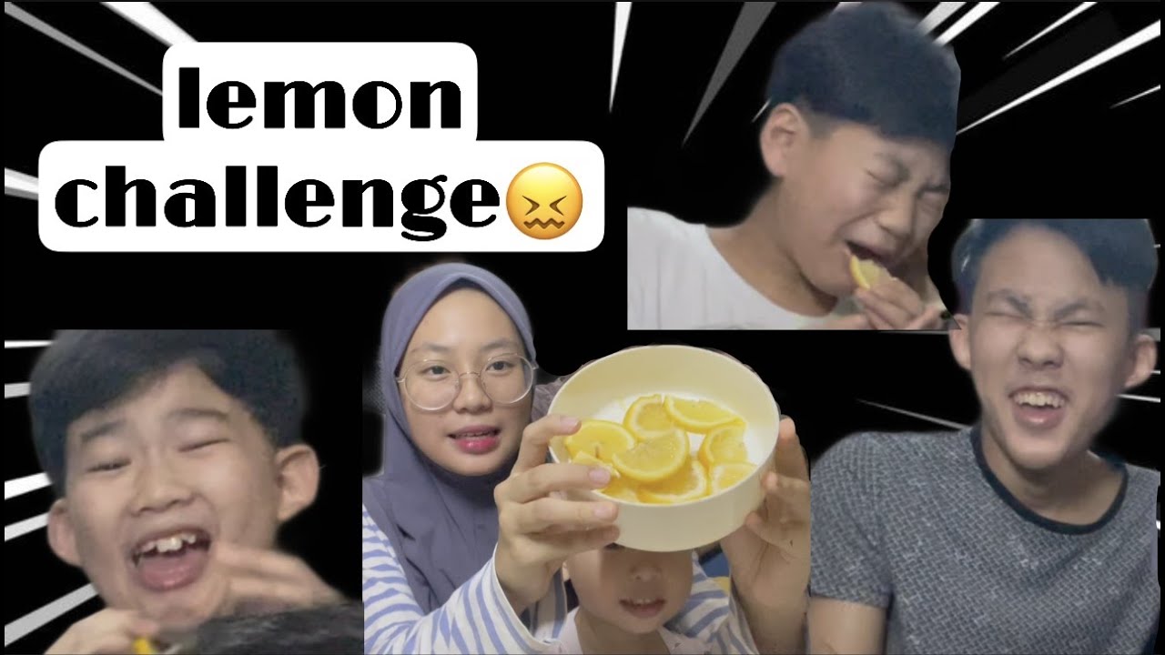 Lemon Challenge 😵‍💫🍋 - YouTube