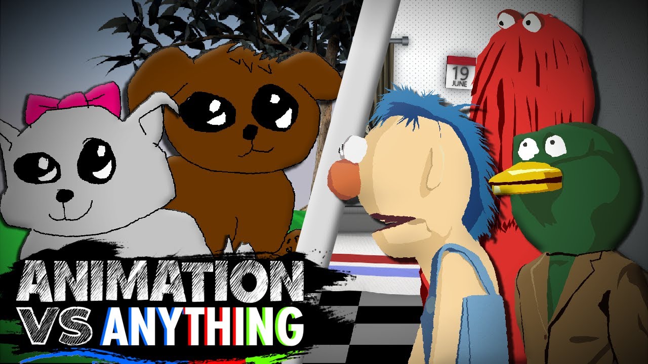 Poochee and Pansy vs Don't Hug Me I'm Scared - Rap Battle (ANIMATION VS ...