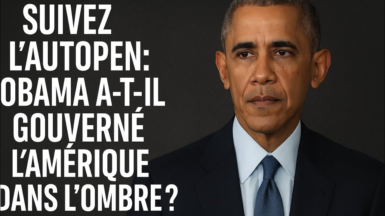 🇺🇸 Suivez l’Autopen : Obama a-t-il gouverné l’Amérique dans l’ombre ...