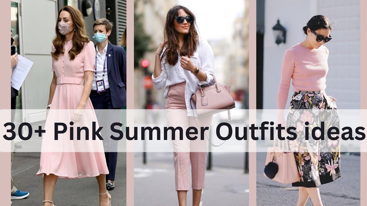30+ Pink Summer Outfits ideas 2023||@fashionTrendso - YouTube