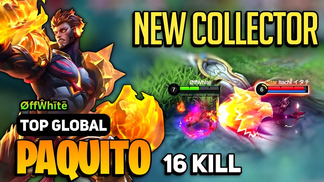 Paquito Blazing Tiger Collector Skin [ Paquito Best Build 2023 ...