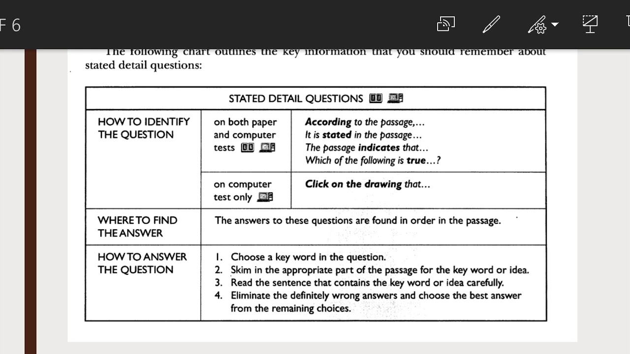Lesson 17 stated details questions - YouTube