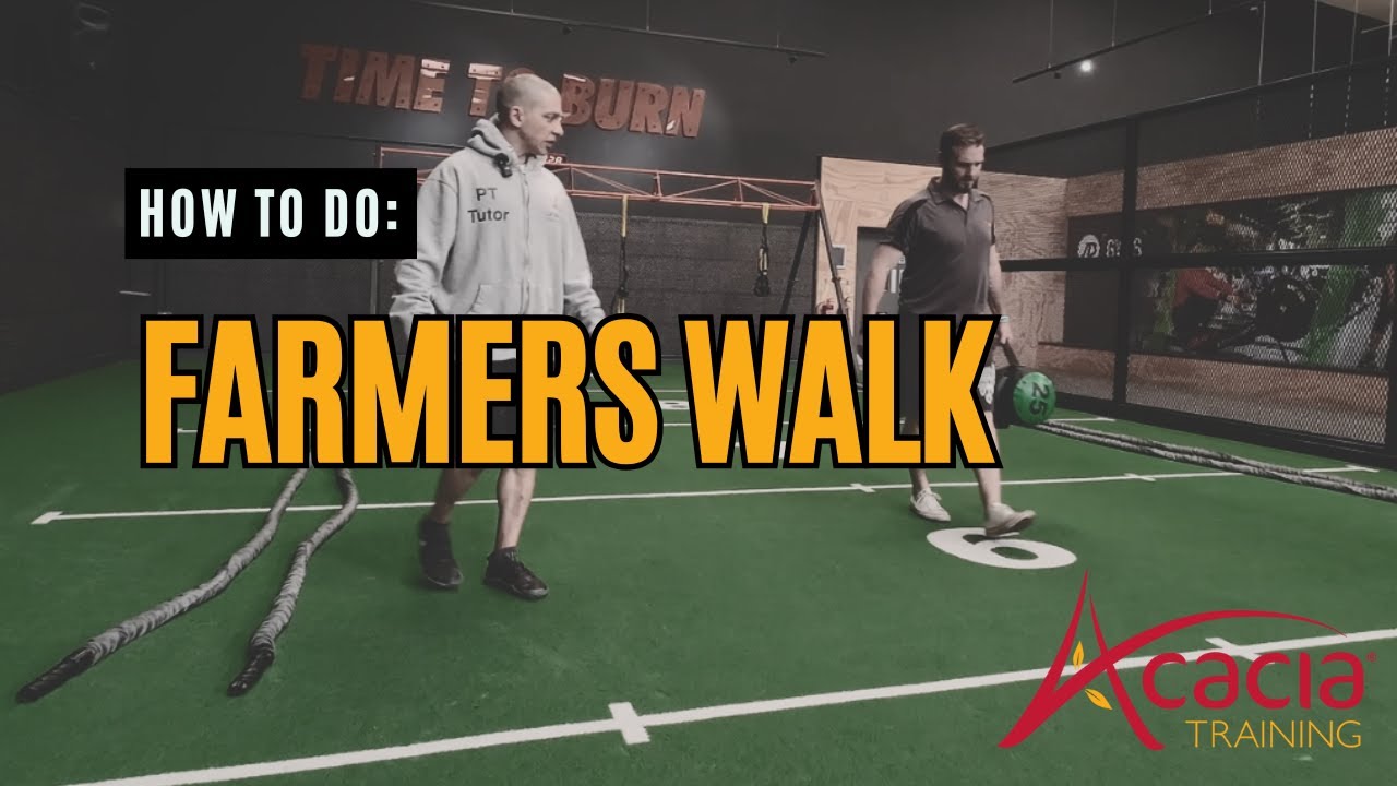 How to Perform a Farmers Walk with a Sandbag | Build Core and Grip ...