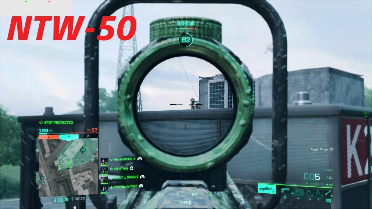 Battlefield 2042 NTW-50 Shot - YouTube