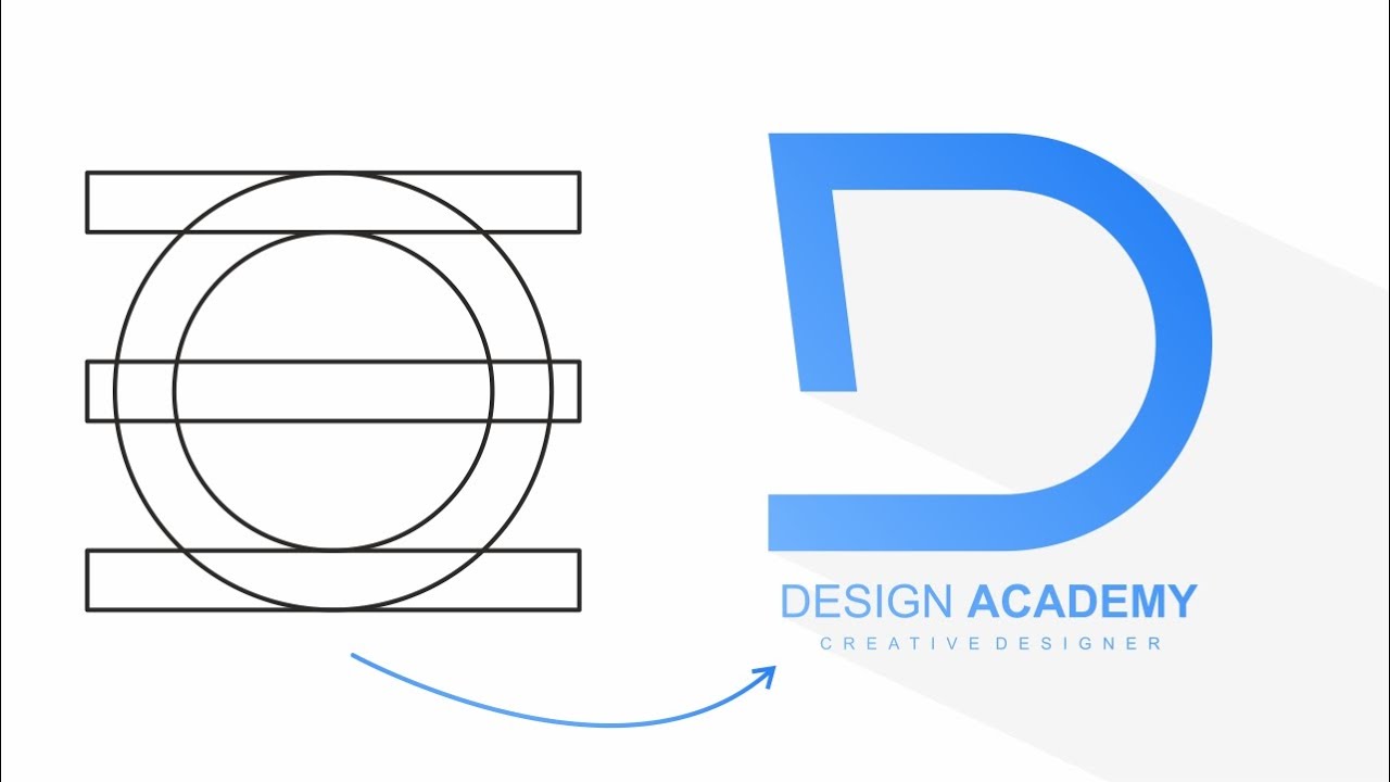 Modern D Logo Design | D Logo Design With Abdullah Designs - YouTube