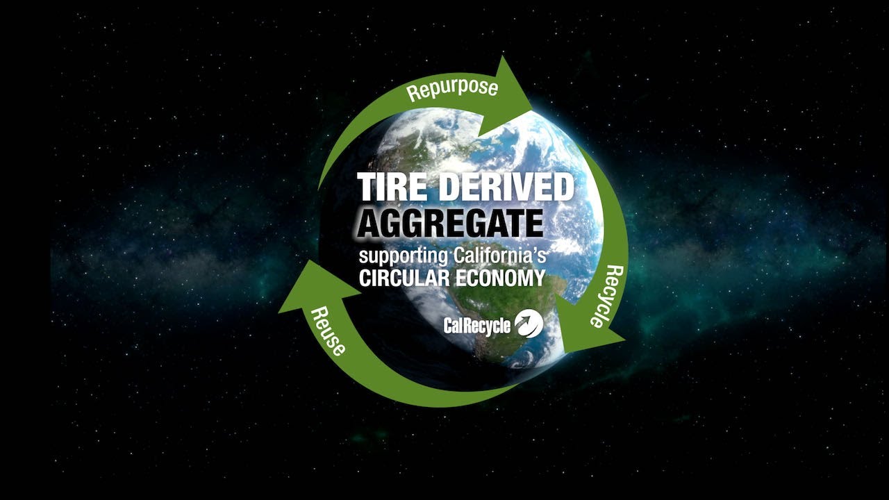 Tire Derived Aggregate TDA A Sustainable Road Repair Solution - YouTube