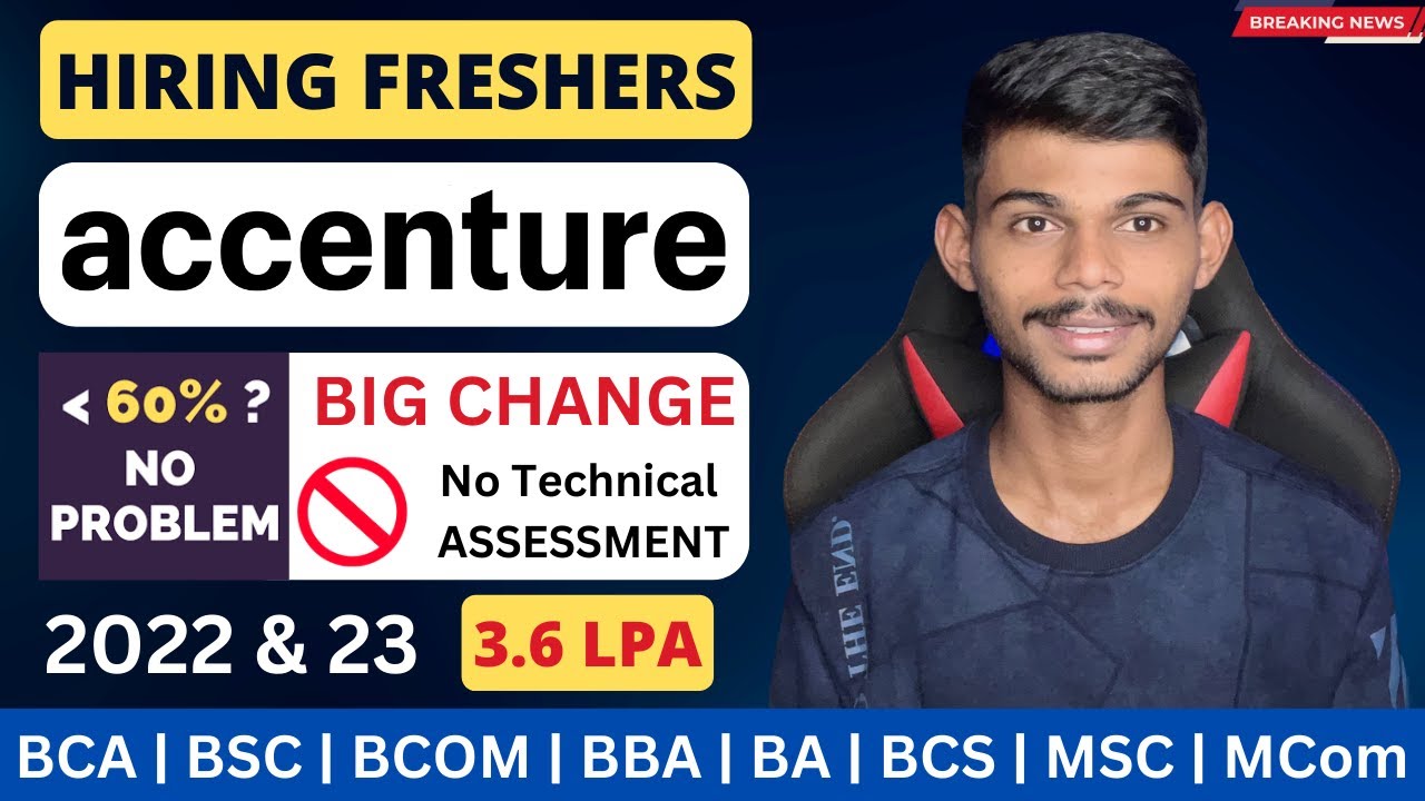 Accenture Mass Hiring 2023 | Best Role & Package | All Details - YouTube