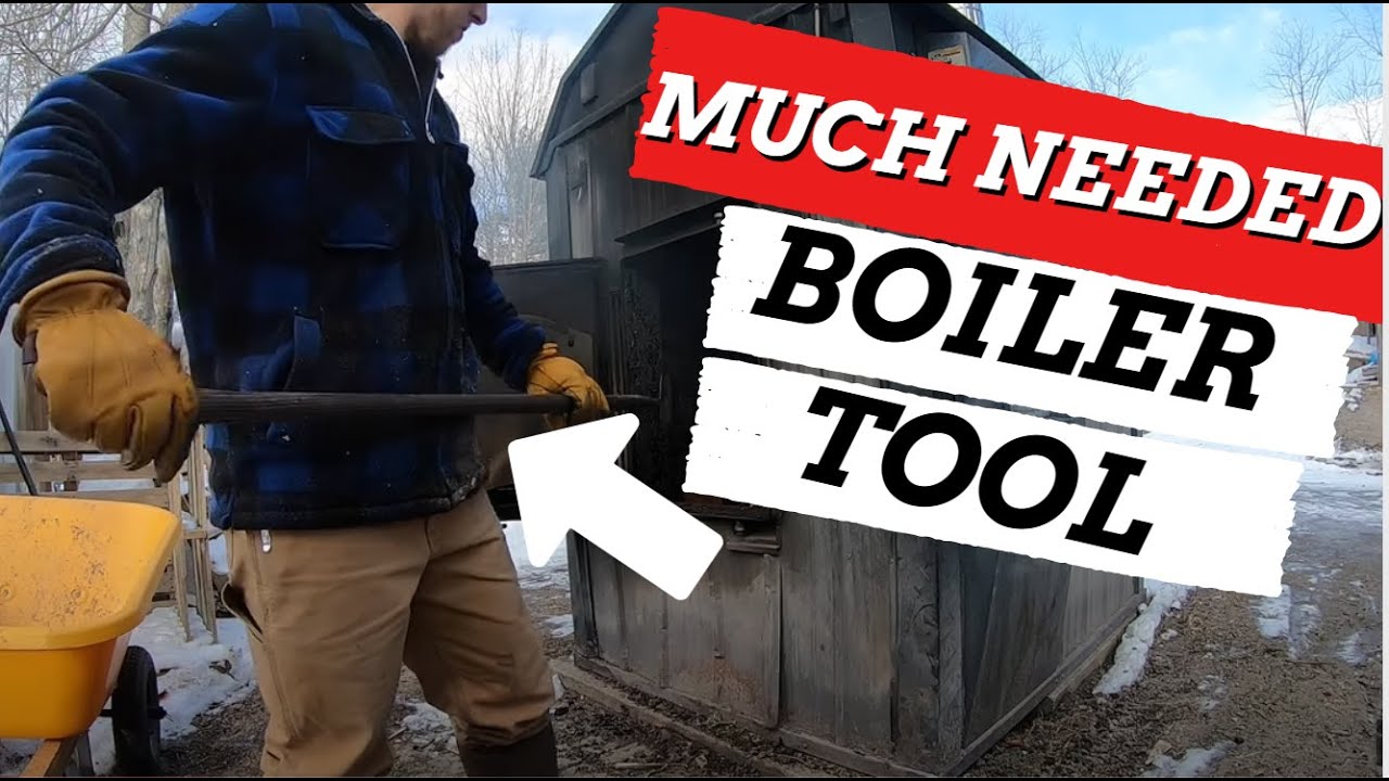 A MUCH Needed Tool For My Outdoor Wood Boiler! - YouTube