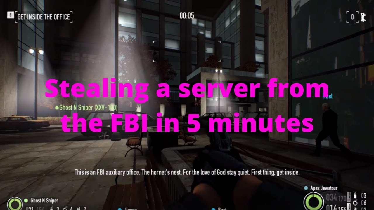 PD2 CS6 FBI Server - YouTube