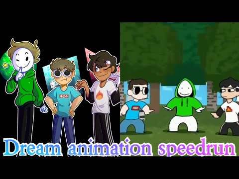 Dream Minecraft speedrun | Dream animation Minecraft - YouTube