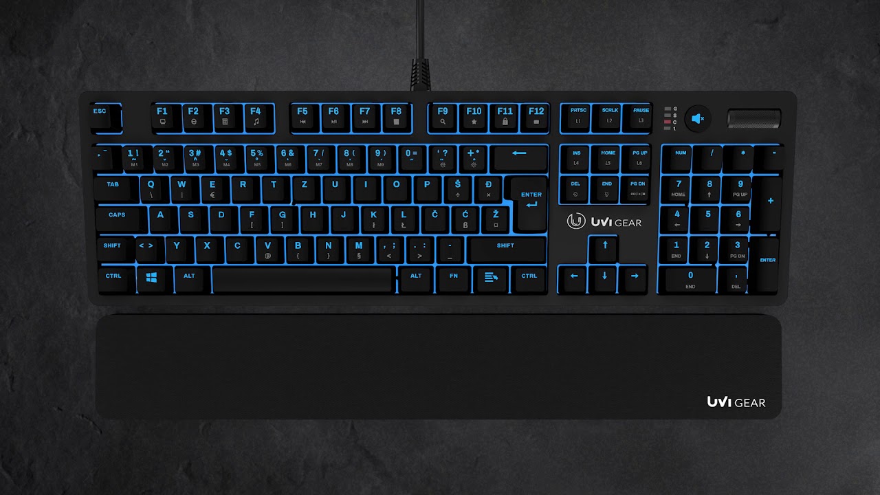 UVI Gear Pride & Pride Mini - Optical+Mechanical RGB Gaming Keyboard ...