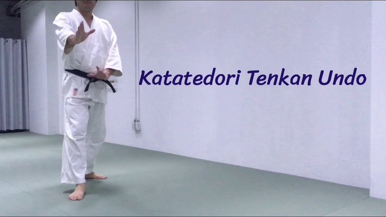 How to do Katatedori Tenkan Undo, Aikido Basic Movement - YouTube
