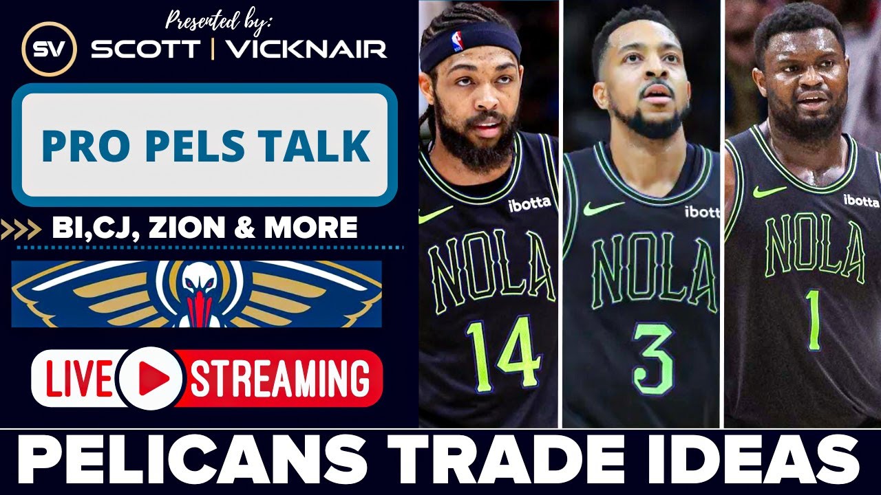 Brandon Ingram, Zion Williamson, CJ McCollum | New Orleans Pelicans Trade Ideas - YouTube