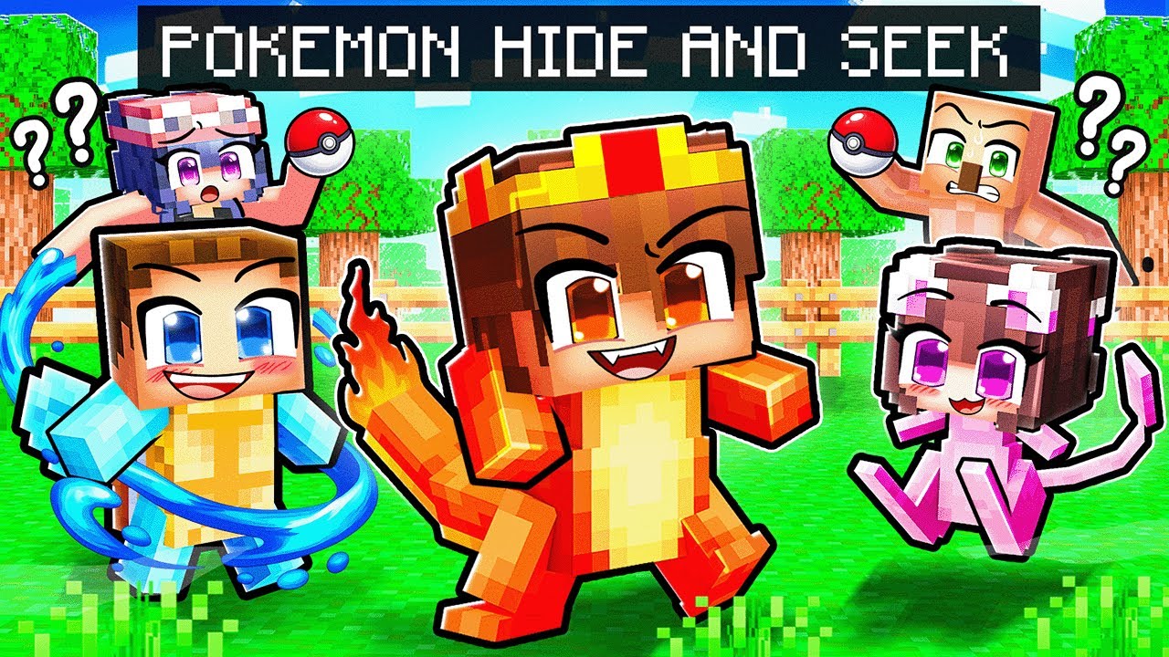 POKEMON VERSTECKSPIEL in Minecraft! - YouTube