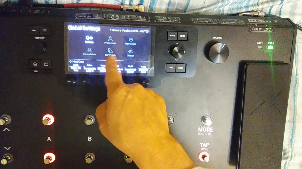 Introduccion al Helix LT (Presets y funcion de pedales) - YouTube