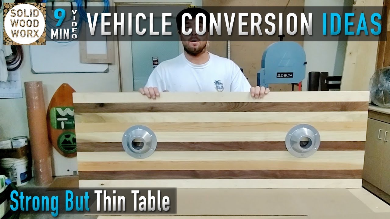 Want a thin but very strong table, try this! - YouTube