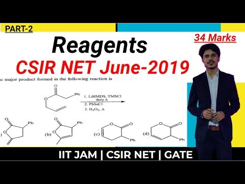Reagent Chemistry Part-2 | CSIR NET June 2019 Solution | Oraganic ...