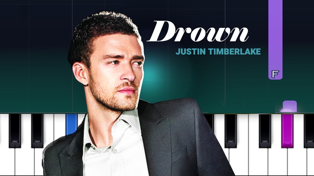 Justin Timberlake - Drown (Piano Tutorial) - YouTube