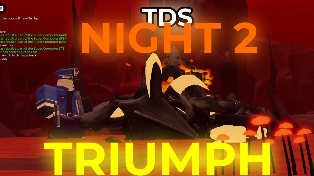 TDS HALLOWEEN 2024 NIGHT 2 TRIUMPH (HARD MODE) // Tower Defense ...