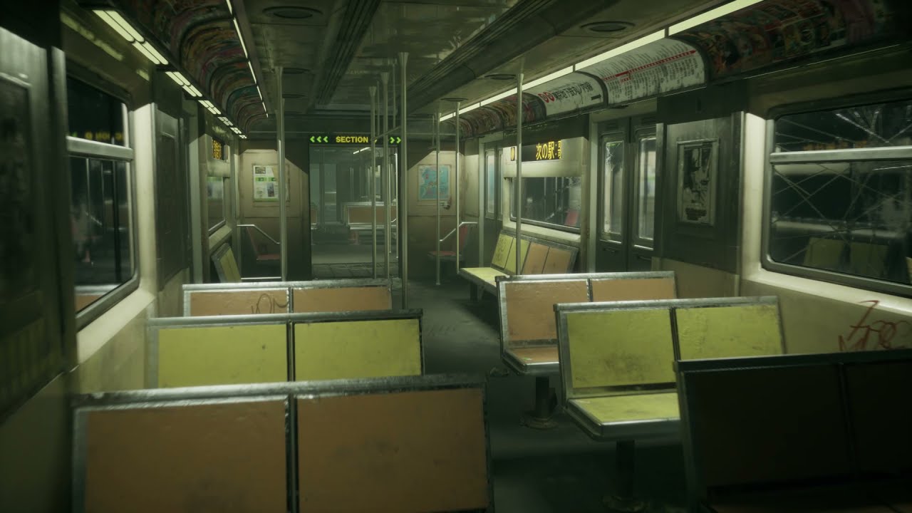 Dystopian Train Environment | Unreal Engine 5 Lumen - YouTube