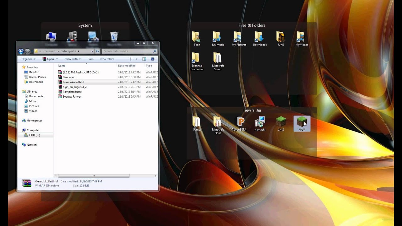 [1.5.2]Minecraft Cracked Tutorial : Texture Packs downloading - YouTube