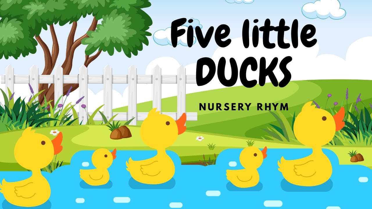 "Five little ducks song _ Learn counting with fun |Classic Nursery ...