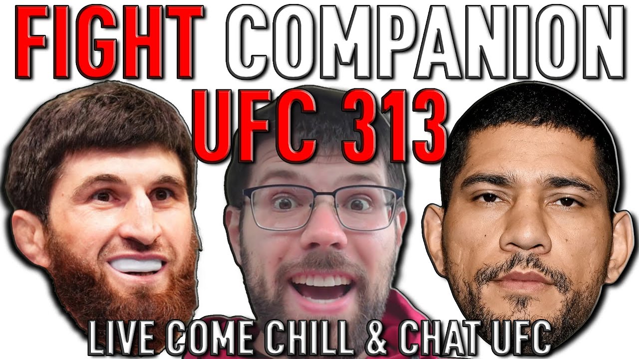 UFC 313 Fight Card COMPANION! THE BEST UFC FIGHT COMPANION! - YouTube