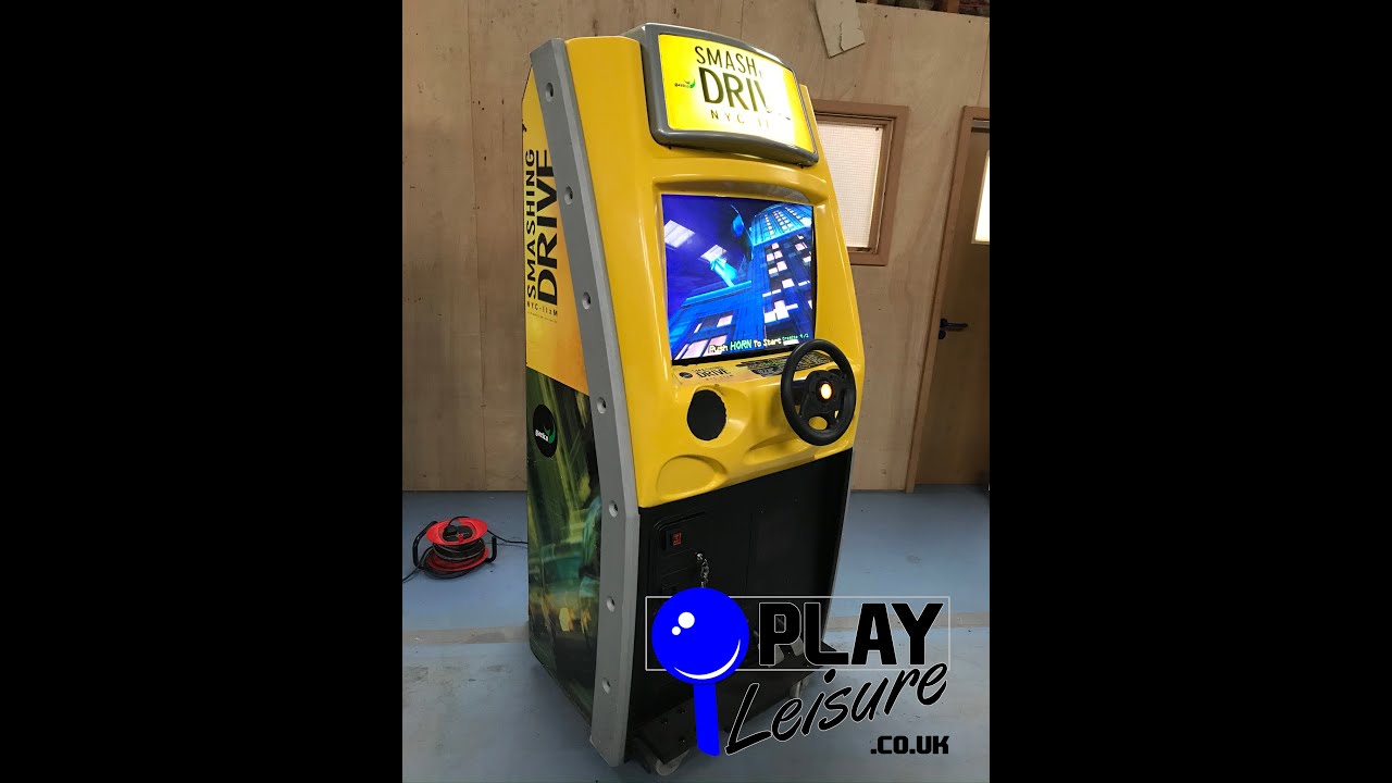 Smashing Drive Arcade Machine now available at Play Leisure... - YouTube