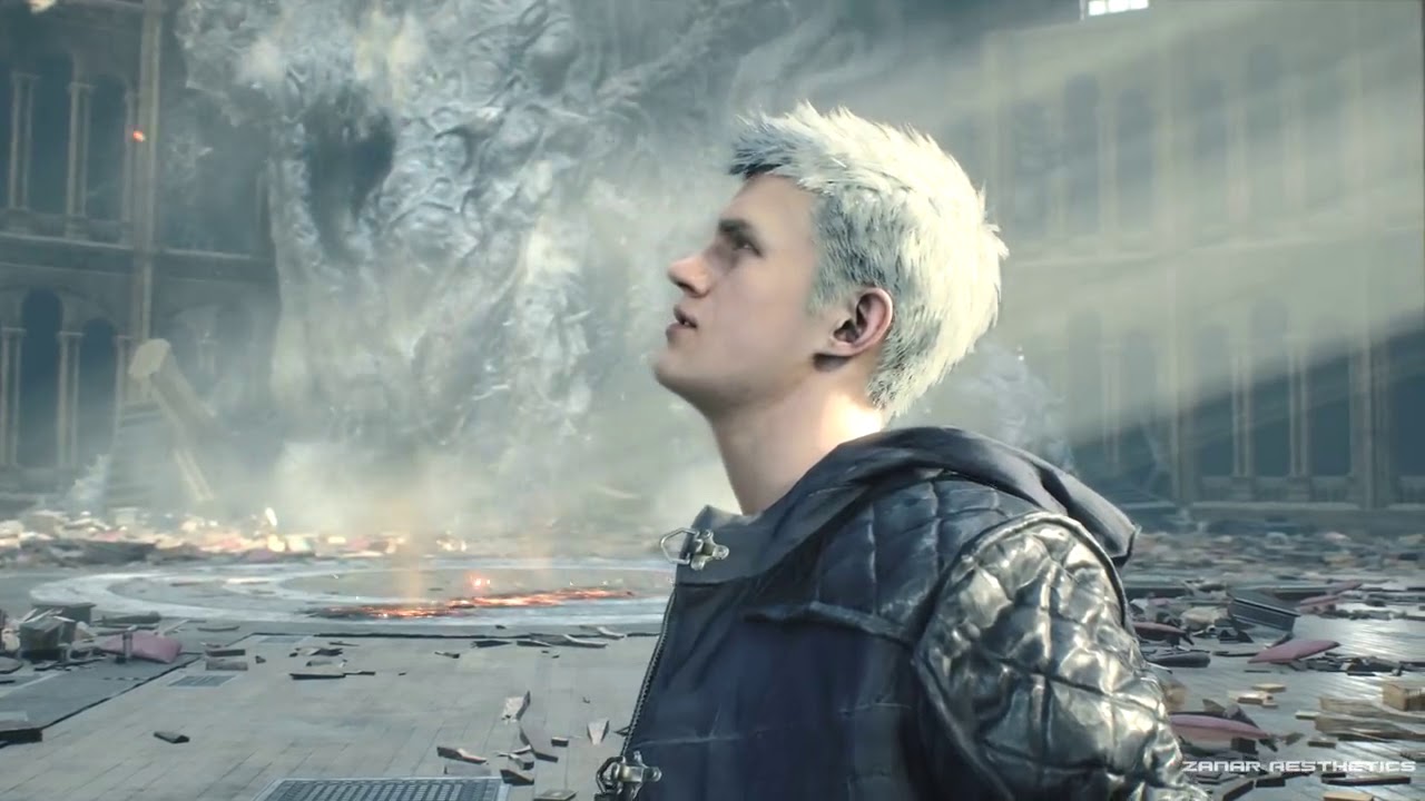 Devil May Cry 5 Nero Saves Lady Cutscene DMC5 2019 Ps4 Pro - YouTube