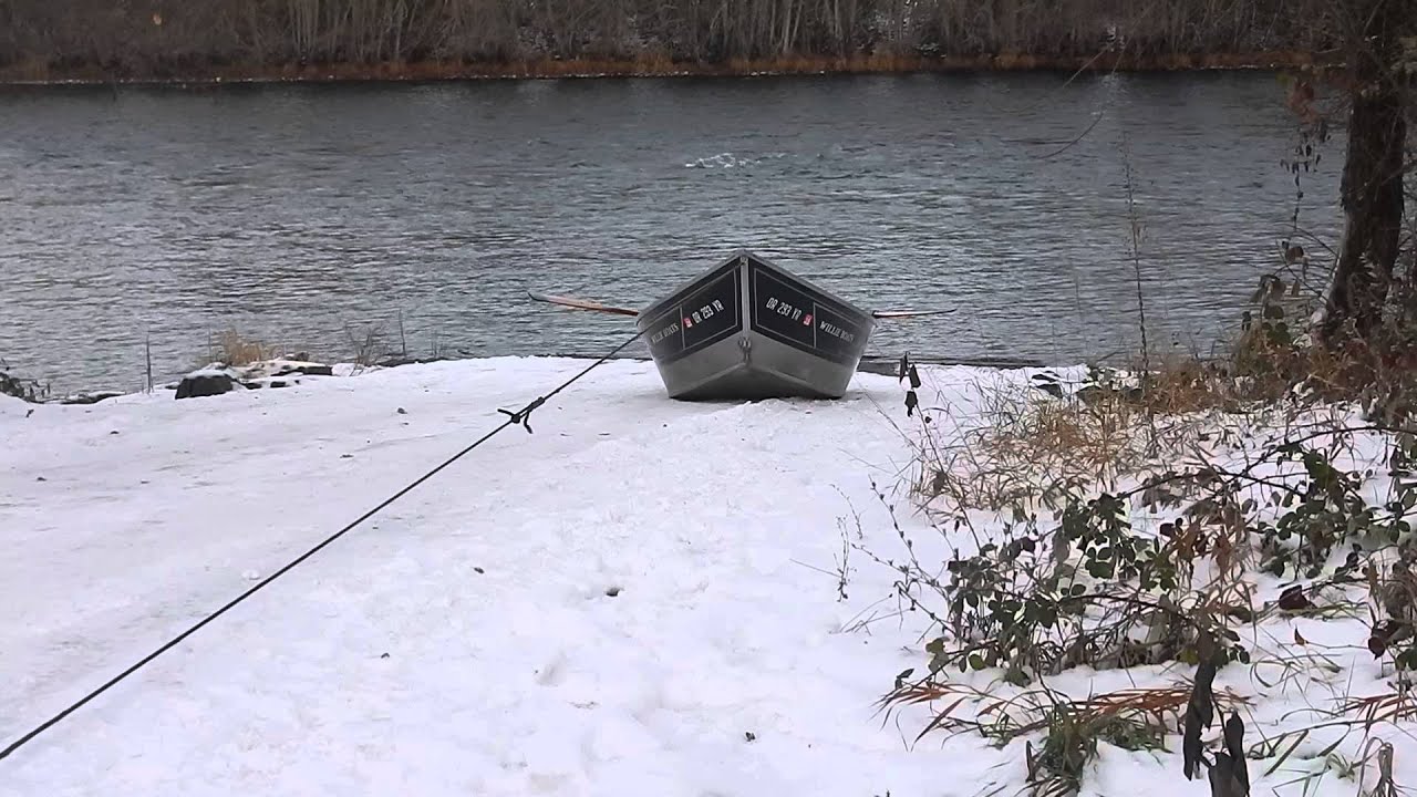 An Icy Boat Ramp - YouTube